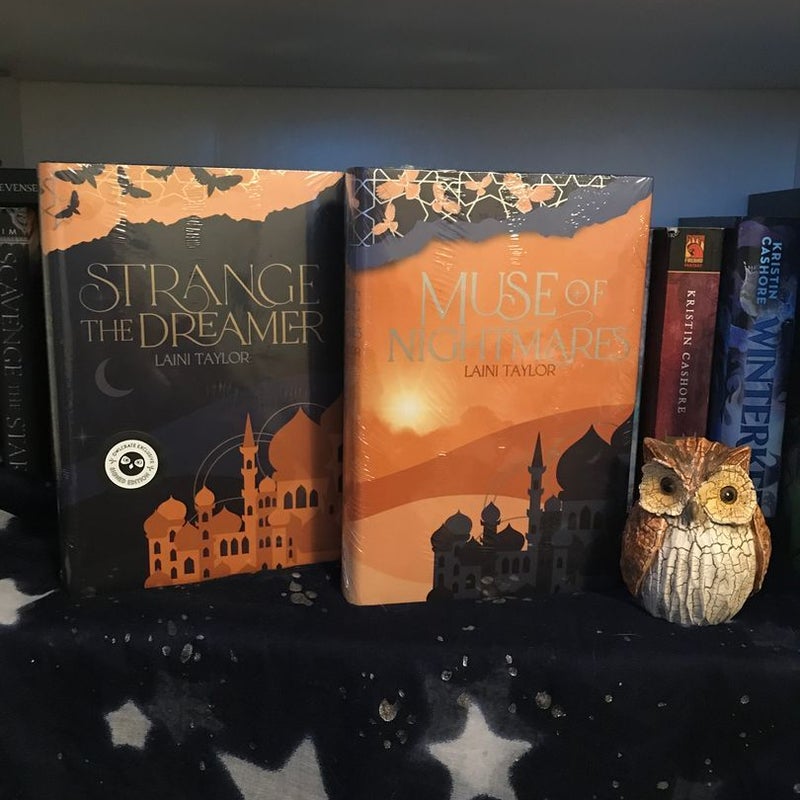 Strange the Dreamer Duology (Owlcrate Editions with exclusive themed ...