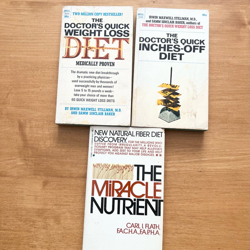 Vintage Diet Books 1960’s 1970’s by Multiple, Paperback | Pangobooks