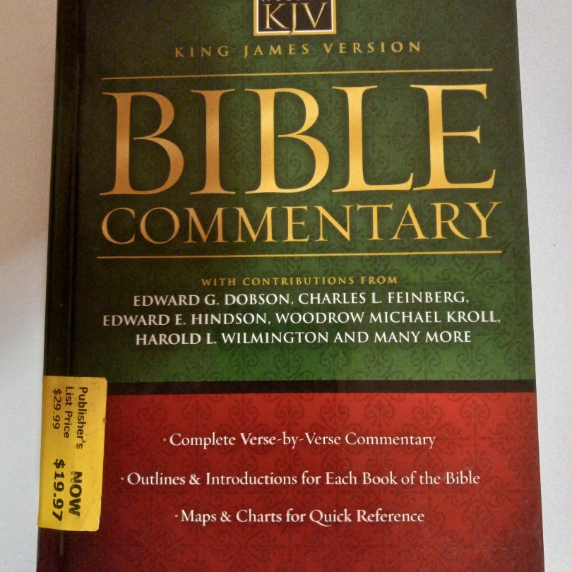 Bible Commentary-KJV by Edward G. Dobson, Charles L. Feinberg, Edward E ...