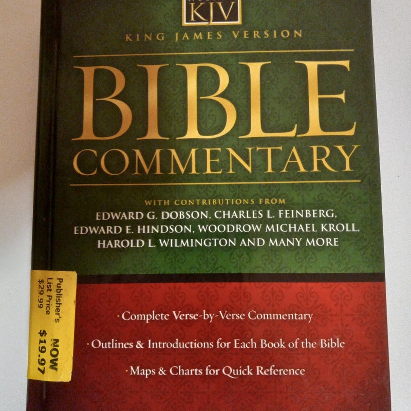 Bible Commentary-KJV by Edward G. Dobson, Charles L. Feinberg, Edward E ...