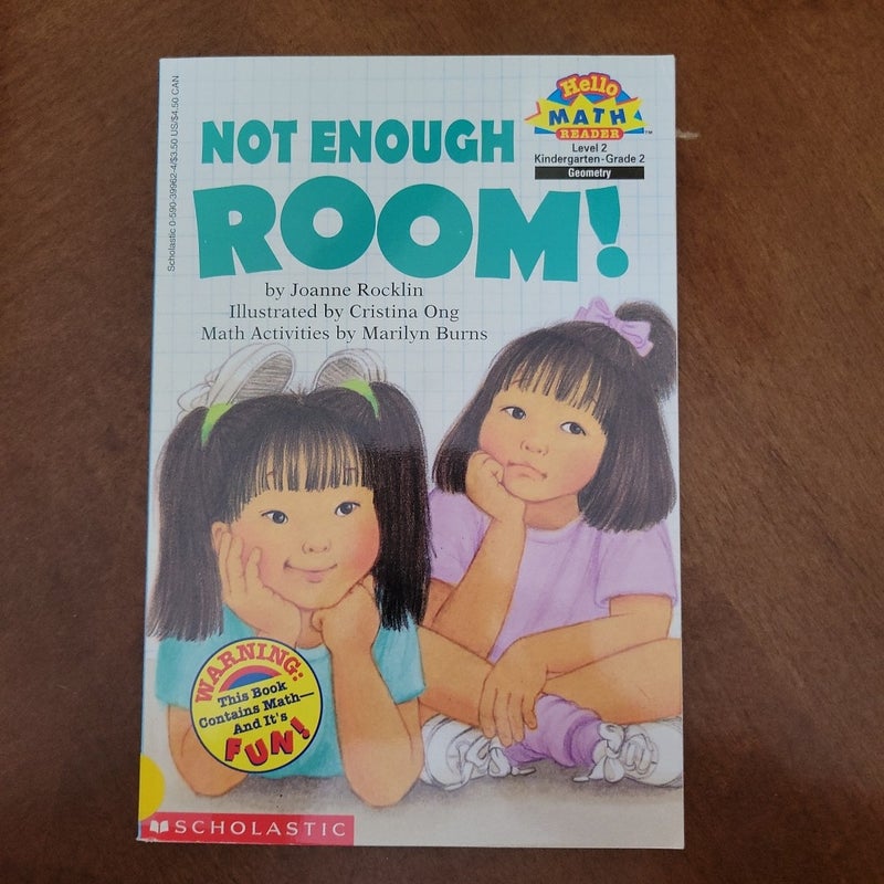 Not Enough Room! by Joanne Rocklin, Marilyn Burns