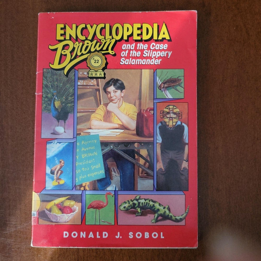 Encyclopedia Brown and the Case of the Slippery Salamander by Donald J ...