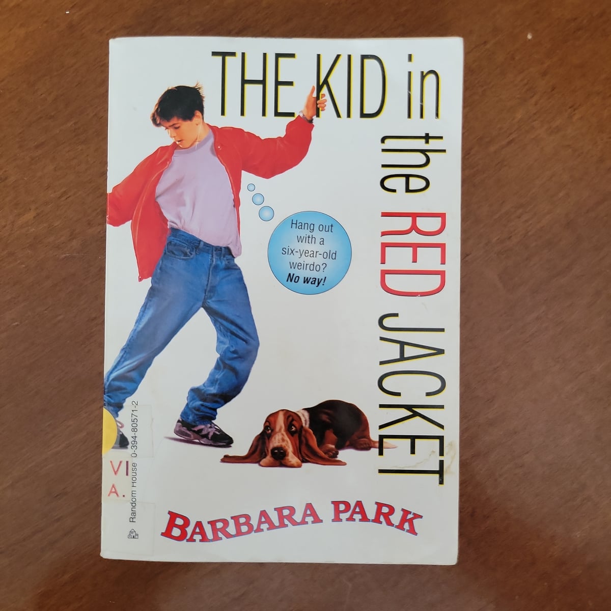 The Kid in the Red Jacket by Barbara Park