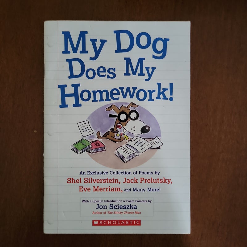 My Dog Does My Homework by Jon Scieszka, Paperback | Pangobooks