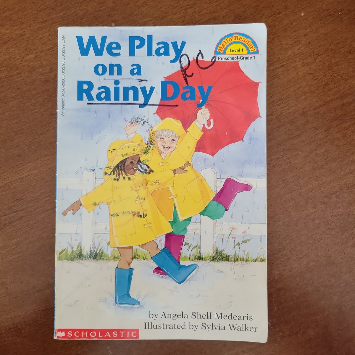 We Play on a Rainy Day by Angela Shelf Medearis