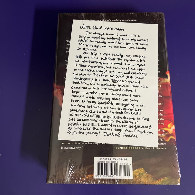 *DO NOT PURCHASE* Of Romance and Rivalry box by Owlcrate, Hardcover ...