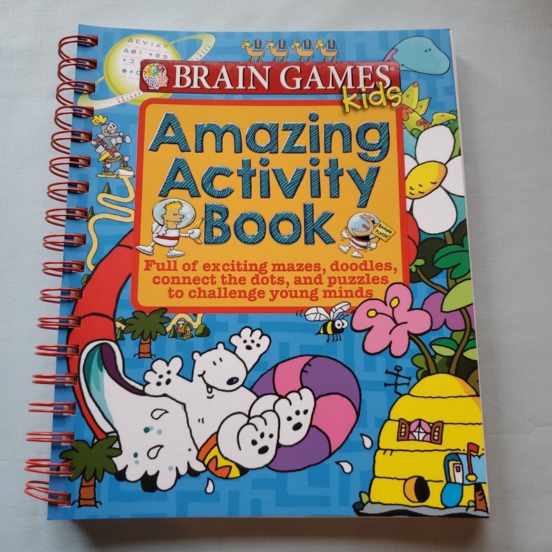 Brain Games Kids Amazing Activity by Kids PI