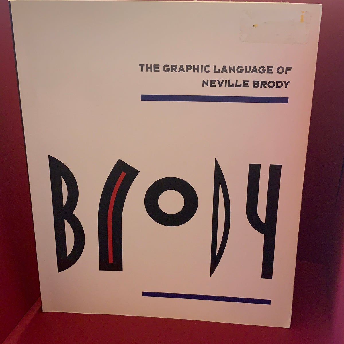 The Graphic Language of Neville Brody by Jon Wozencraft