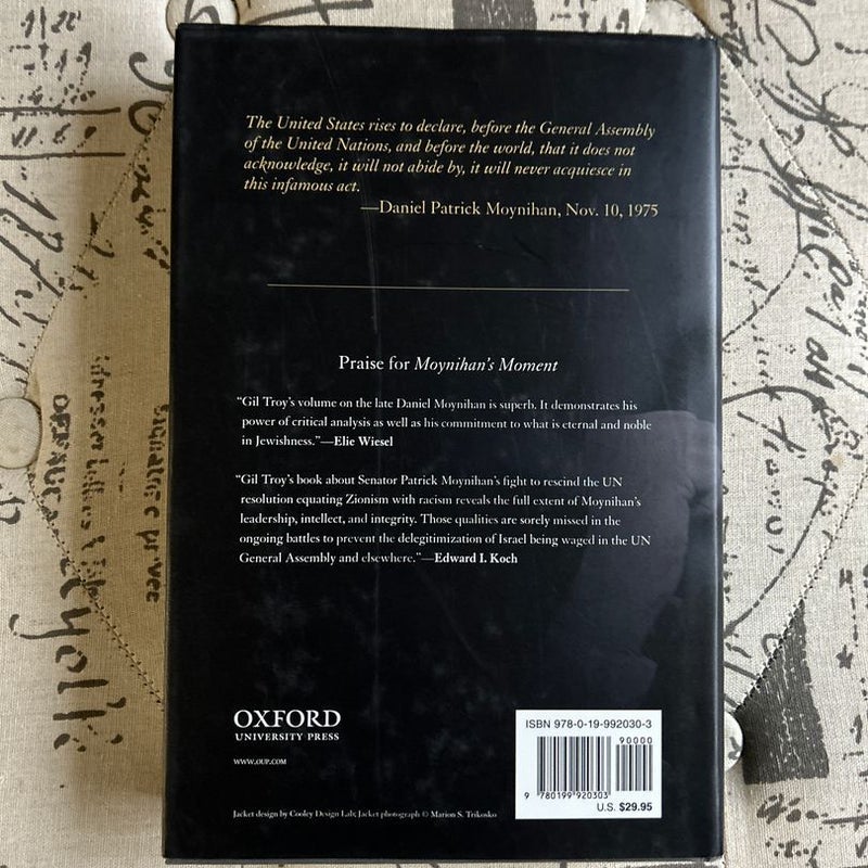 Moynihan's Moment by Gil Troy, Hardcover | Pangobooks