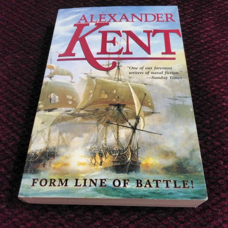 Form Line of Battle by Alexander Kent, Paperback | Pangobooks