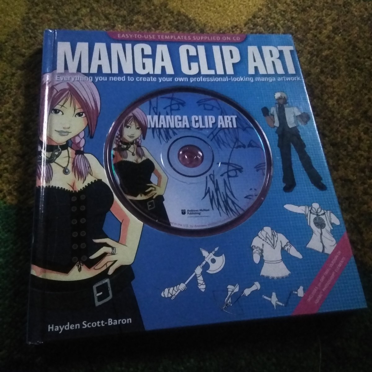 Manga Clip Art by Hayden Scott-Baron