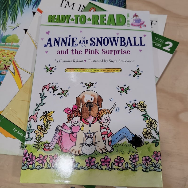 Annie and Snowball and the Pink Surprise by Cynthia Rylant