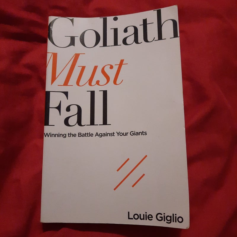 Goliath Must Fall