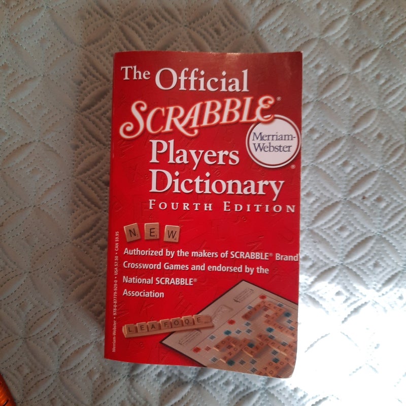 The Official Scrabble Players Dictionary by Merriam-Webster, Inc. Staff ...