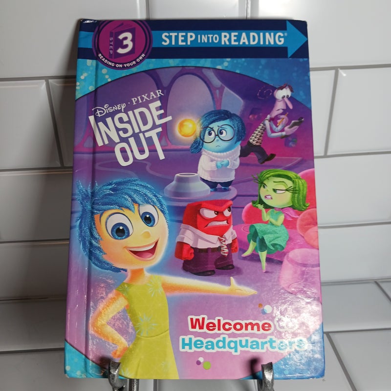 Welcome to Headquarters (Disney/Pixar Inside Out) by RH Disney ...