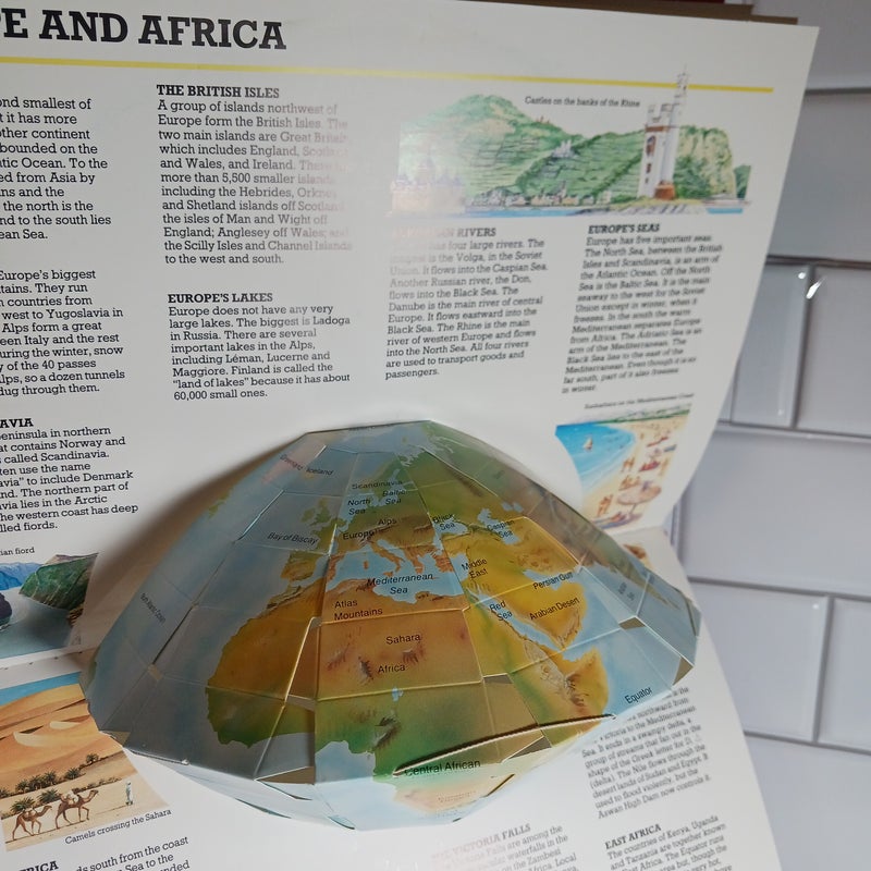 The Pop-Up Atlas of the World by Theodore Rowland-Entwistle, Hardcover ...