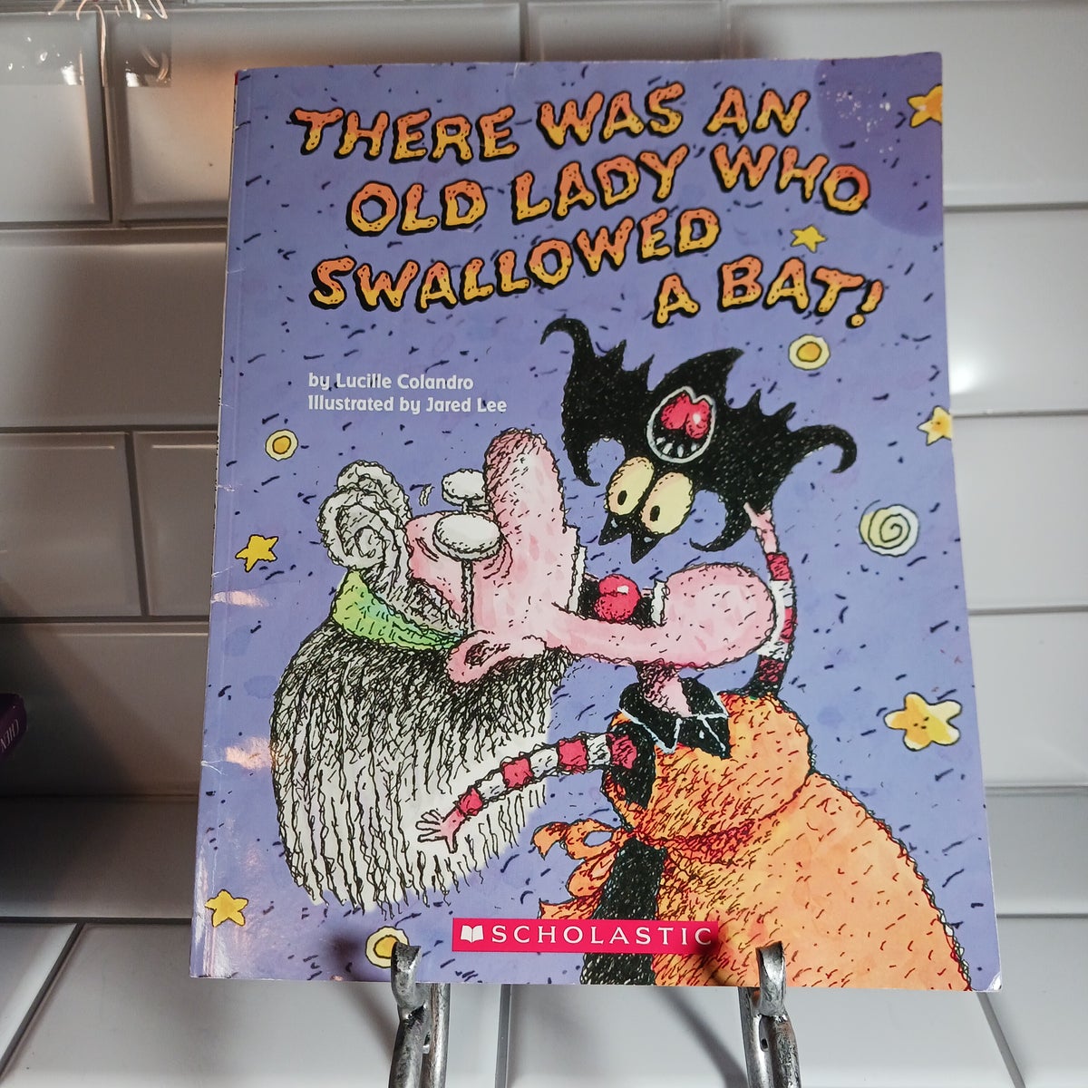 There Was an Old Lady Who Swallowed a Bat! by Lucille Colandro