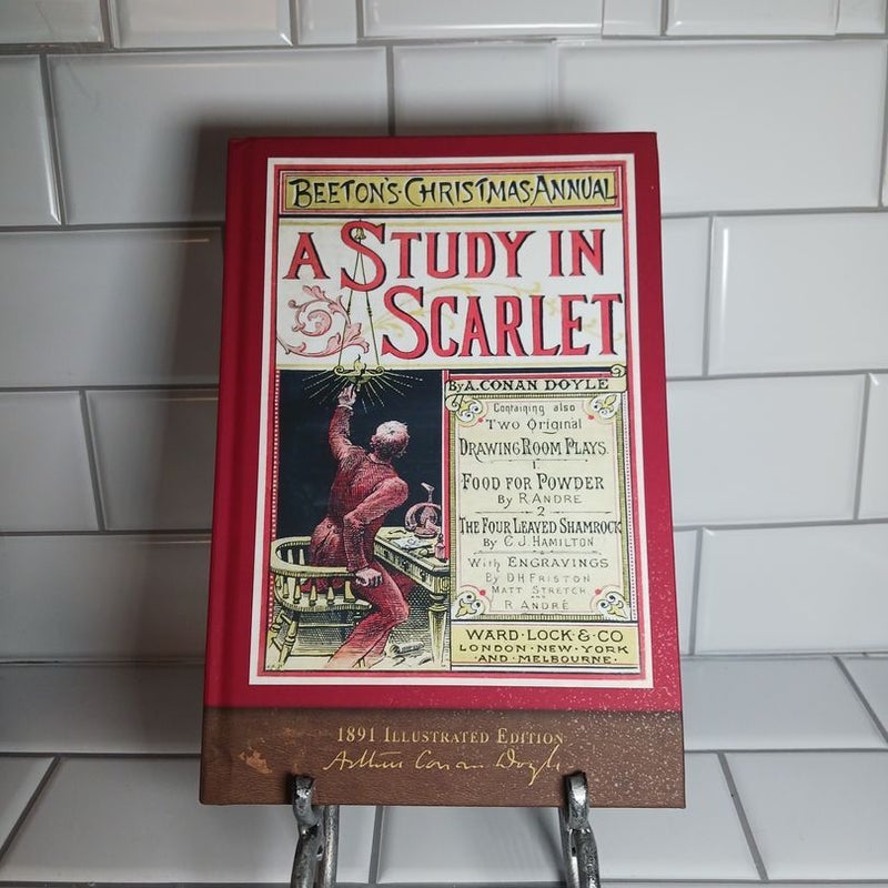 A Study in Scarlet (1891 Illustrated Edition) by Arthur Conan Doyle ...
