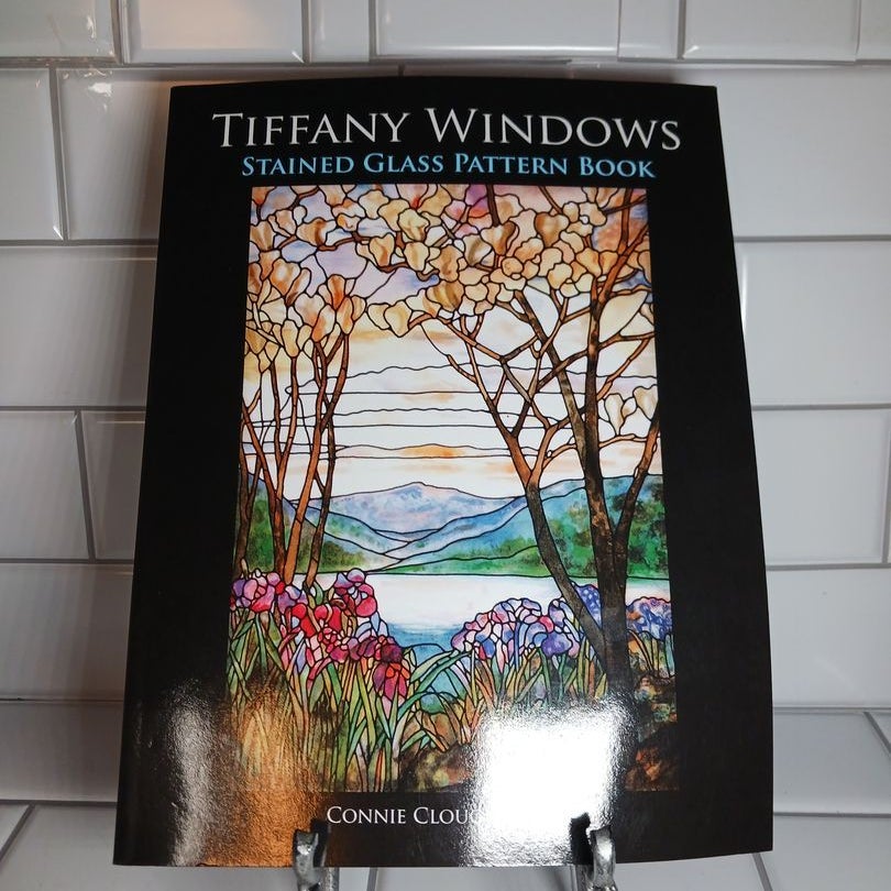 Tiffany Windows Stained Glass Pattern Book by Connie Clough Eaton