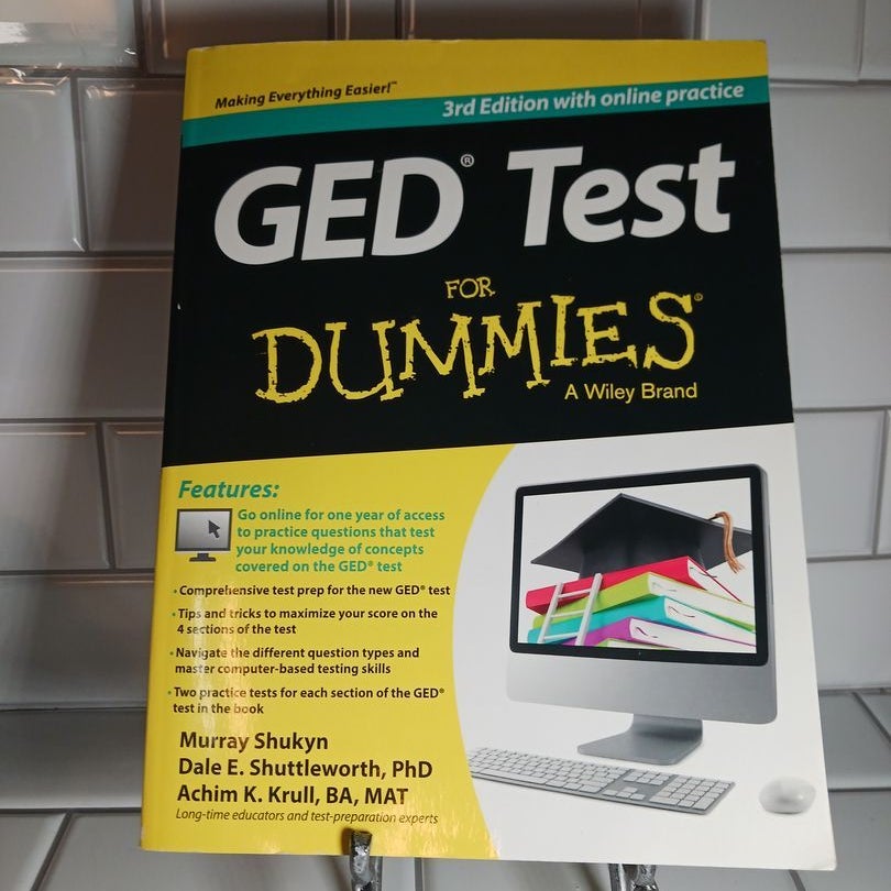 GED Test for Dummies® by Murray Shukyn, Paperback | Pangobooks