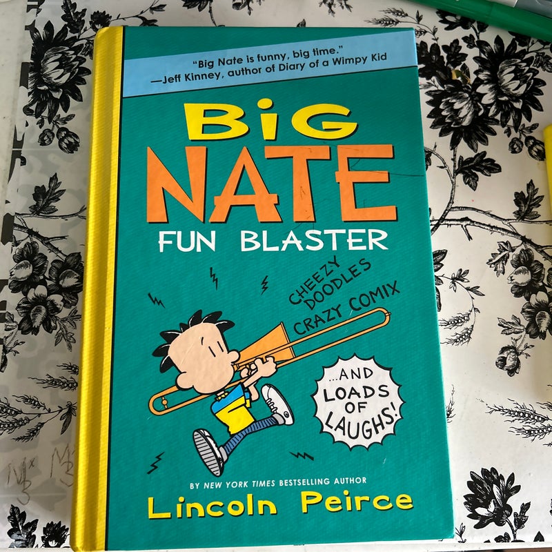 Big Nate Fun Blaster by Lincoln Peirce, Hardcover | Pangobooks