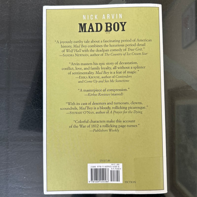 Mad Boy by Nick Arvin, Paperback | Pangobooks