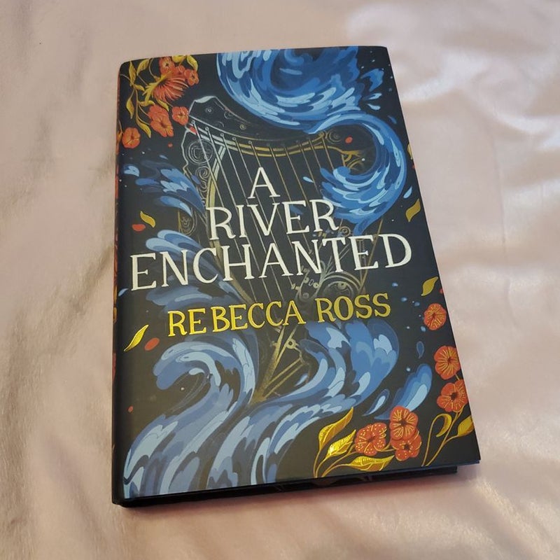 Illumicrate a river enchanted signed by Rebecca ross, Hardcover ...