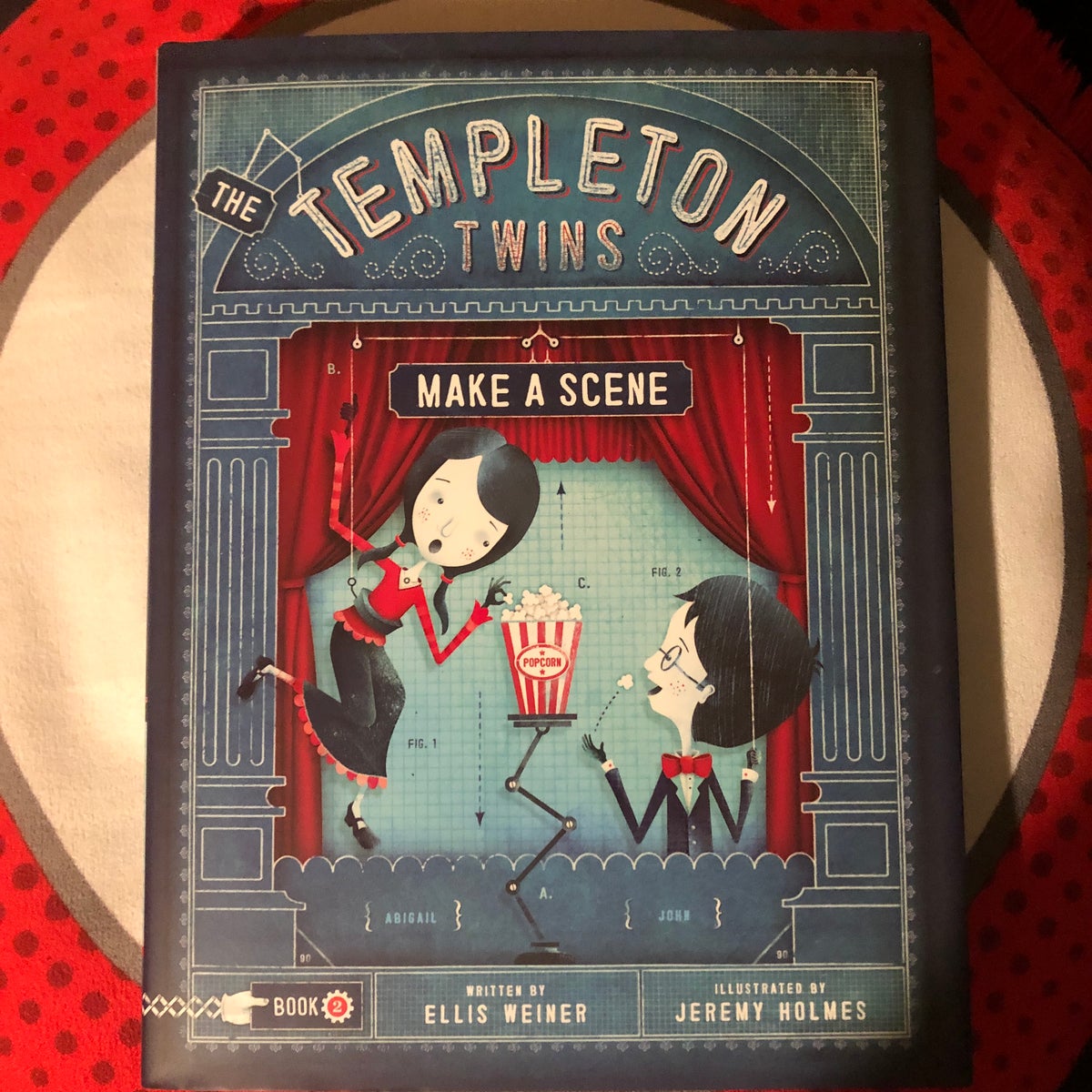 The Templeton Twins Make a Scene by Ellis Weiner, Hardcover | Pangobooks