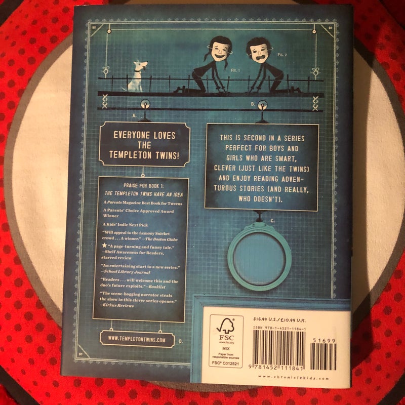 The Templeton Twins Make a Scene by Ellis Weiner, Hardcover | Pangobooks