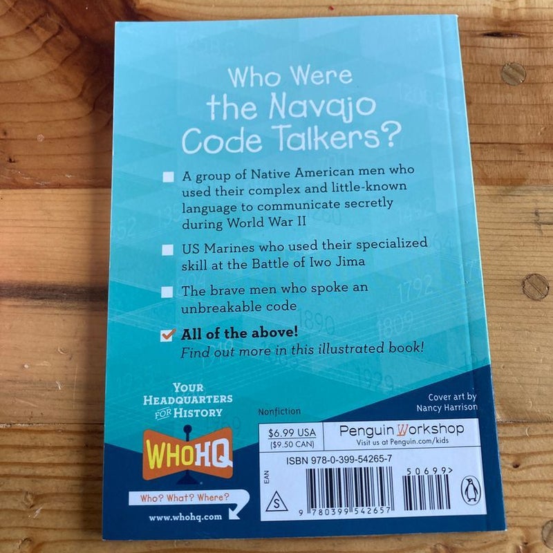 Who Were the Navajo Code Talkers? by James Buckley, Paperback | Pangobooks