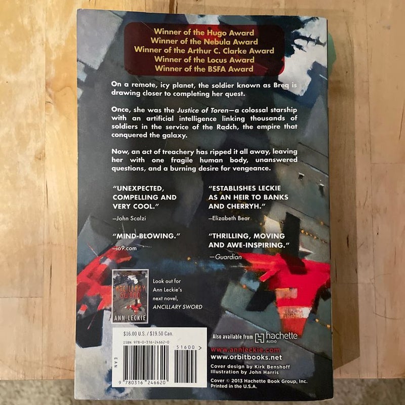 Ancillary Justice by Ann Leckie, Paperback | Pangobooks