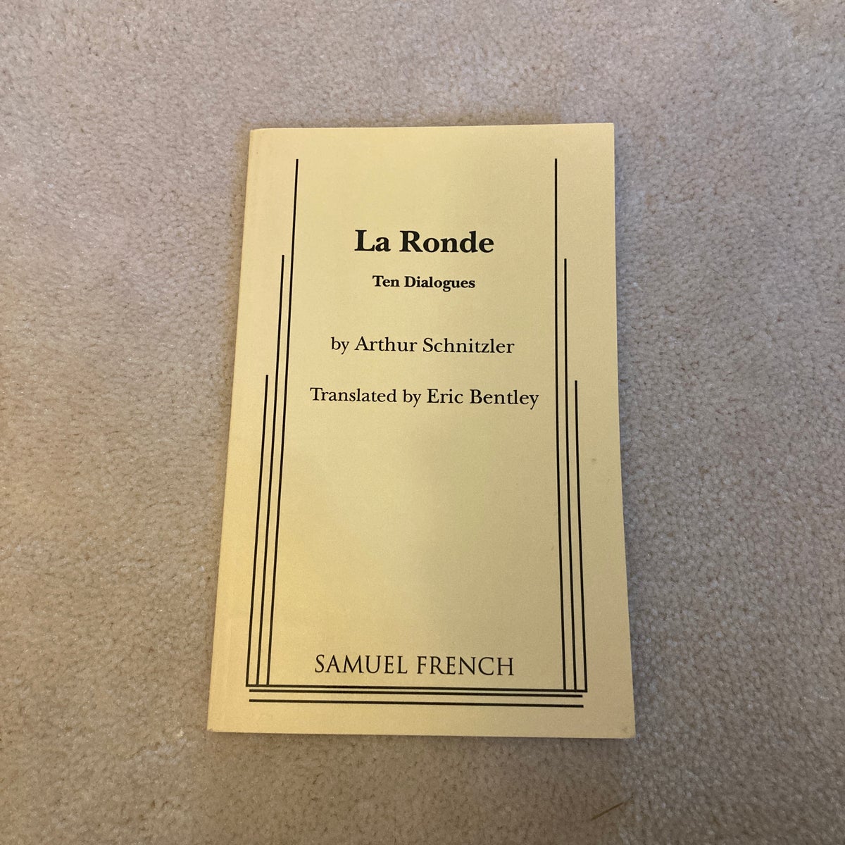La Ronde by Arthur Schnitzler