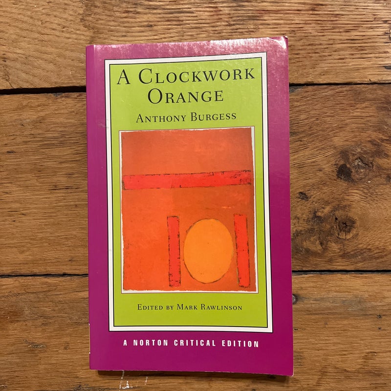 A Clockwork Orange by Anthony Burgess, Mark Rawlinson