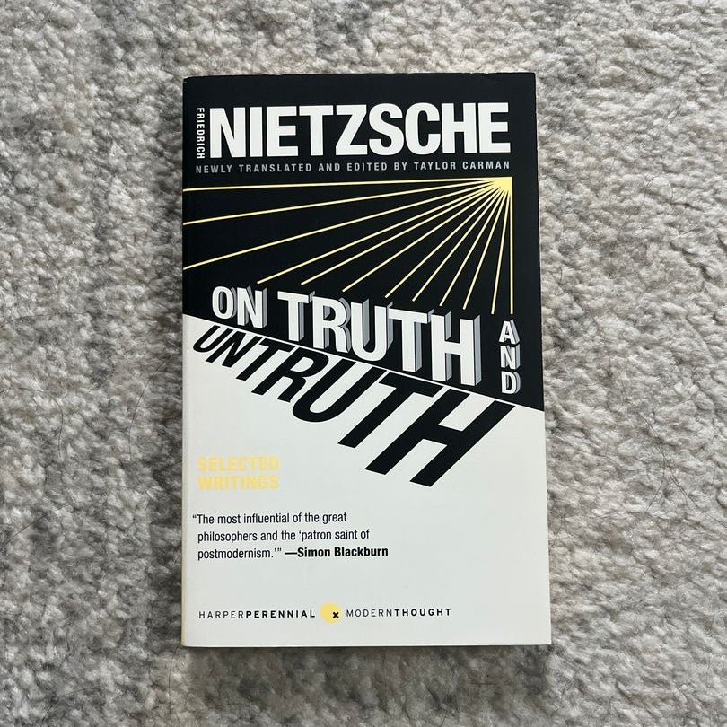 On Truth and Untruth by Friedrich Nietzsche