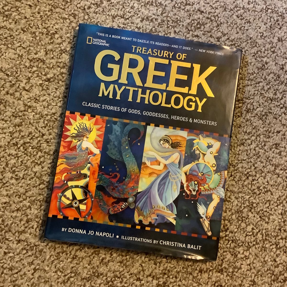 Treasury of Greek Mythology by Donna Jo Napoli, Hardcover | Pangobooks