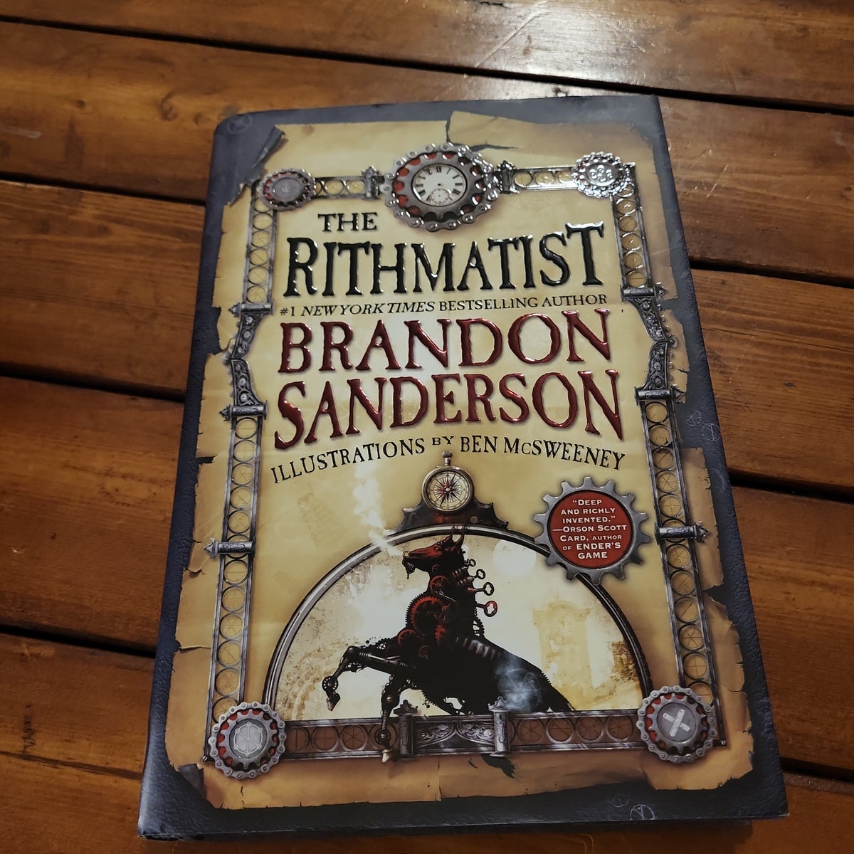The Rithmatist by Brandon Sanderson; Ben McSweeney (Illustrator ...