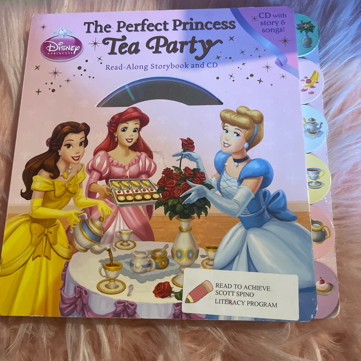 The Perfect Princess Tea Party Read-Along Storybook and CD by Disney ...