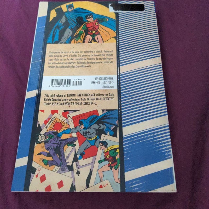 Batman Golden Age Vol 3