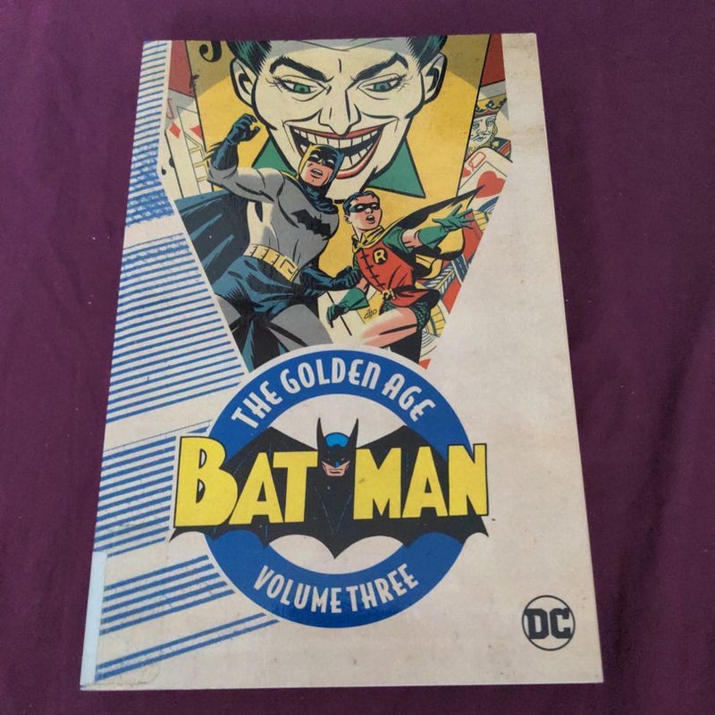 Batman Golden Age Vol 3 by Bob Kane