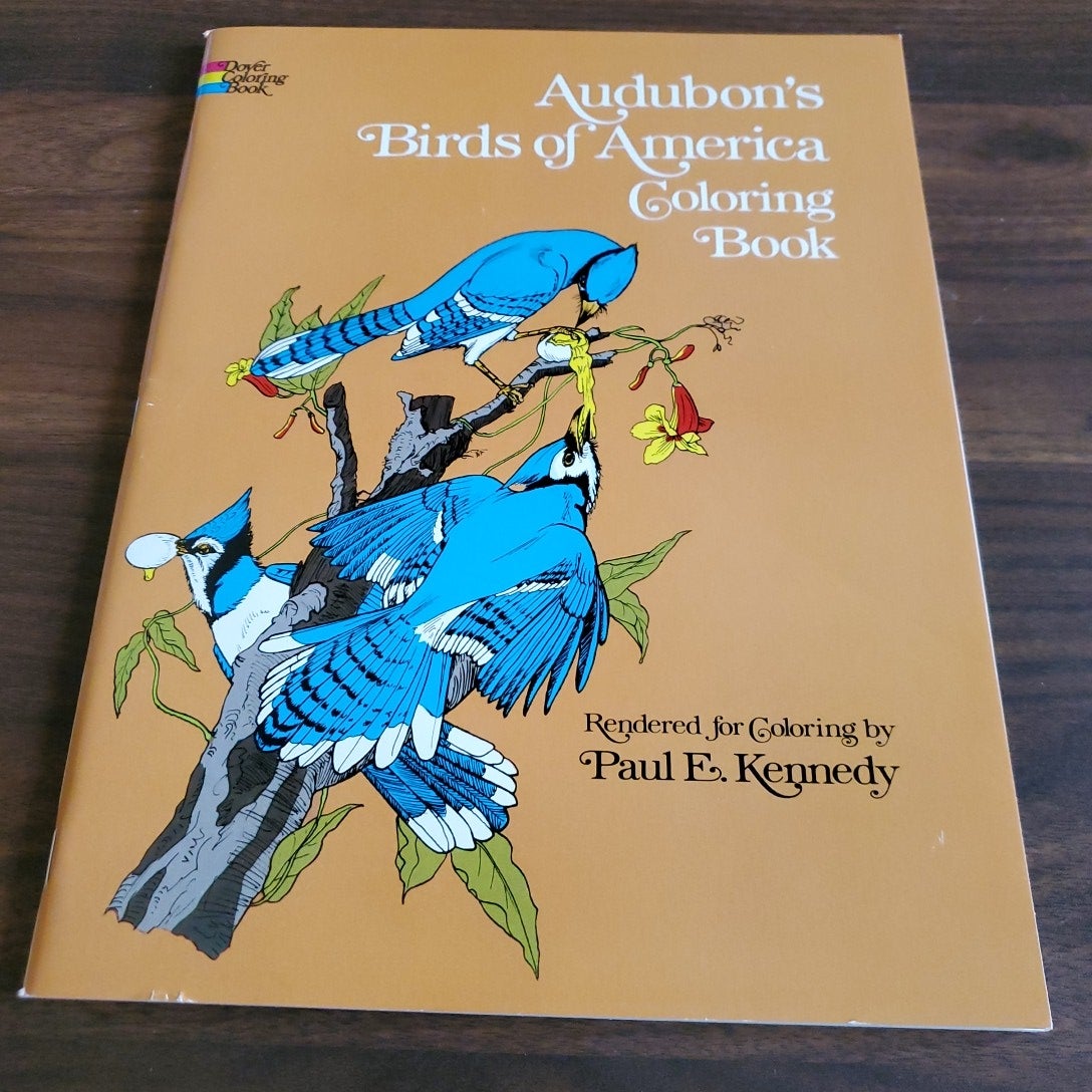 Audubon's Birds of America Coloring Book by John James Audubon