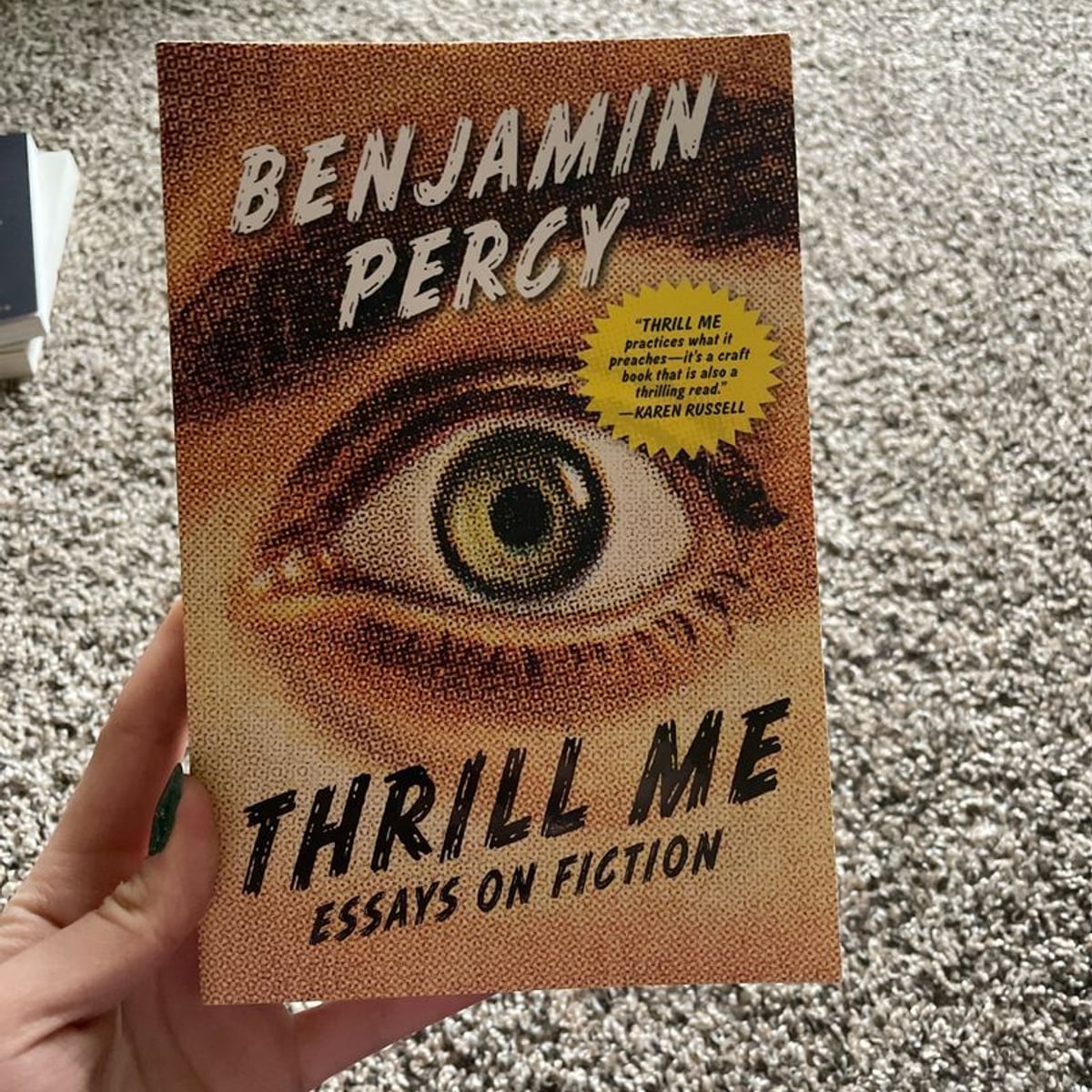 Thrill Me by Benjamin Percy
