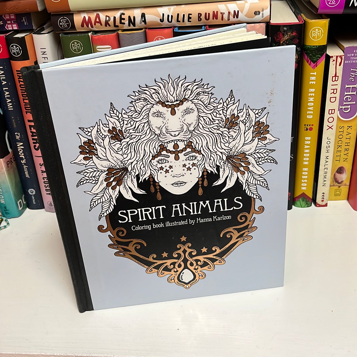 Spirit Animals Coloring Book by Hanna Karlzon
