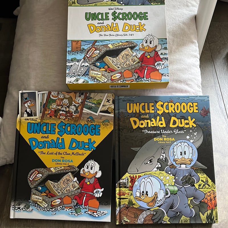 Walt Disney Uncle Scrooge and Donald Duck the Don Rosa Library Vols. 3 ...