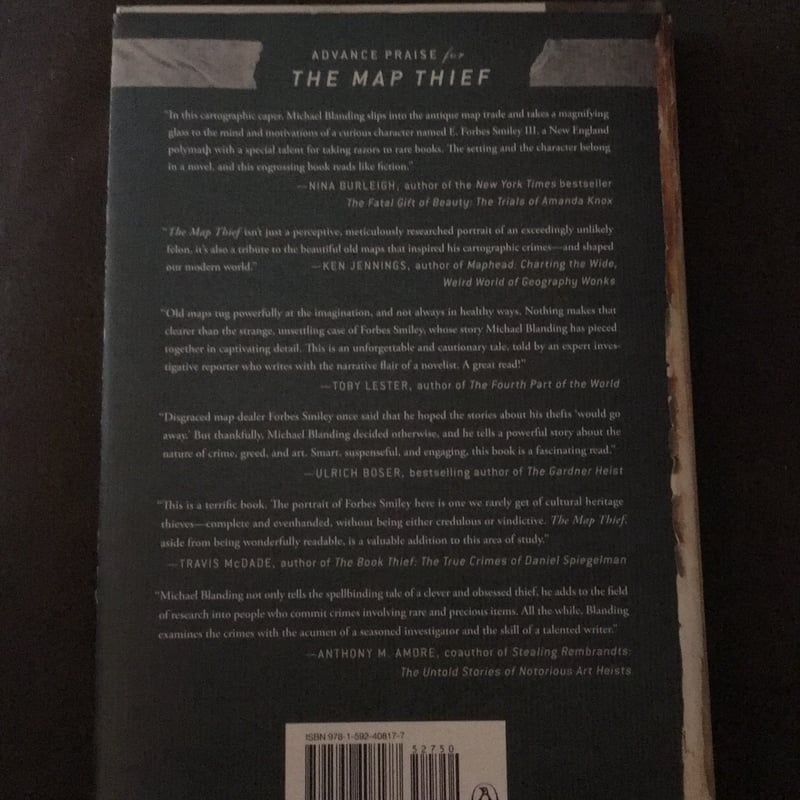 The Map Thief by Michael Blanding, Hardcover | Pango Books