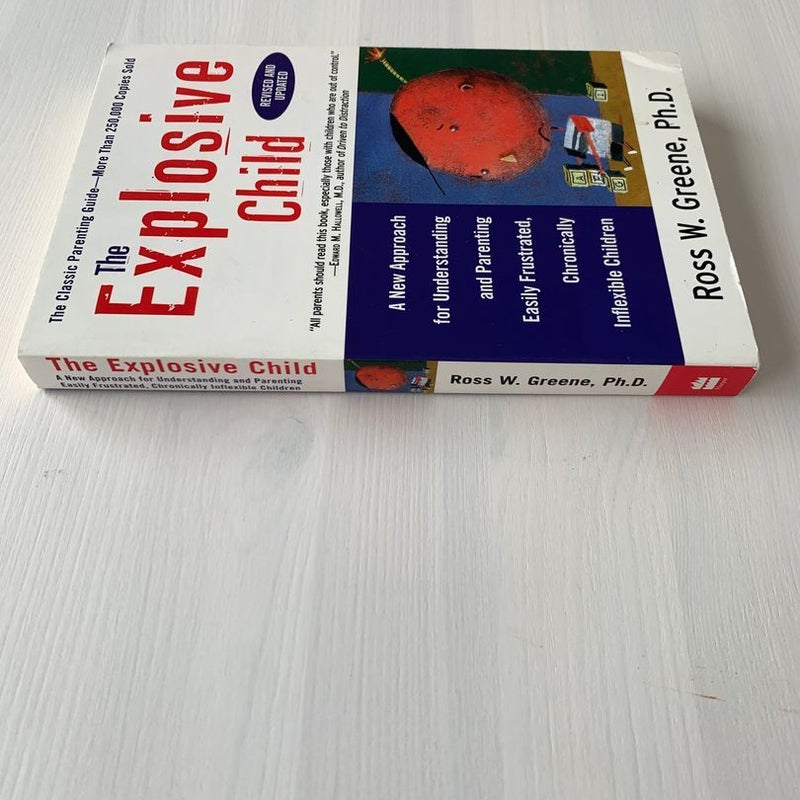 The Explosive Child [Fifth Edition] by Ross W. Greene, Paperback ...