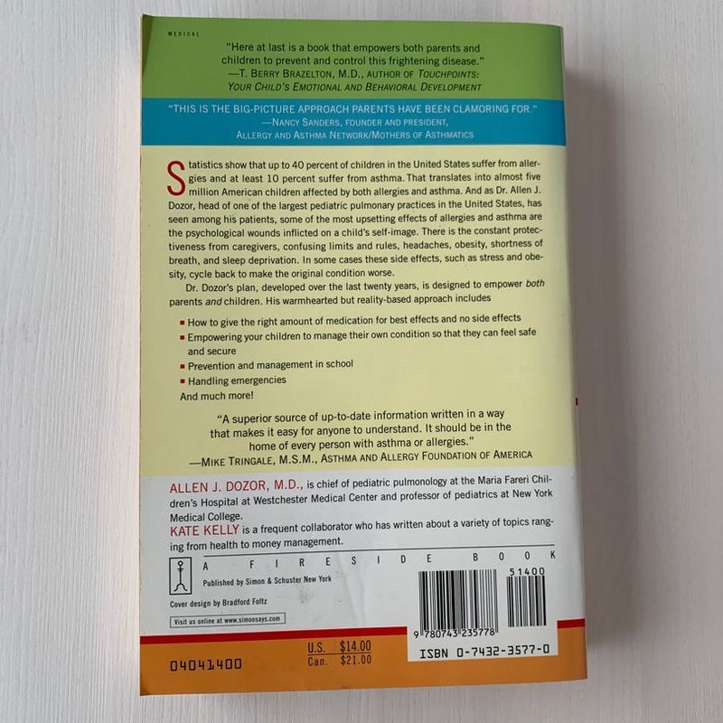 The Asthma and Allergy Action Plan for Kids by Allen Dozor, Kate Kelly