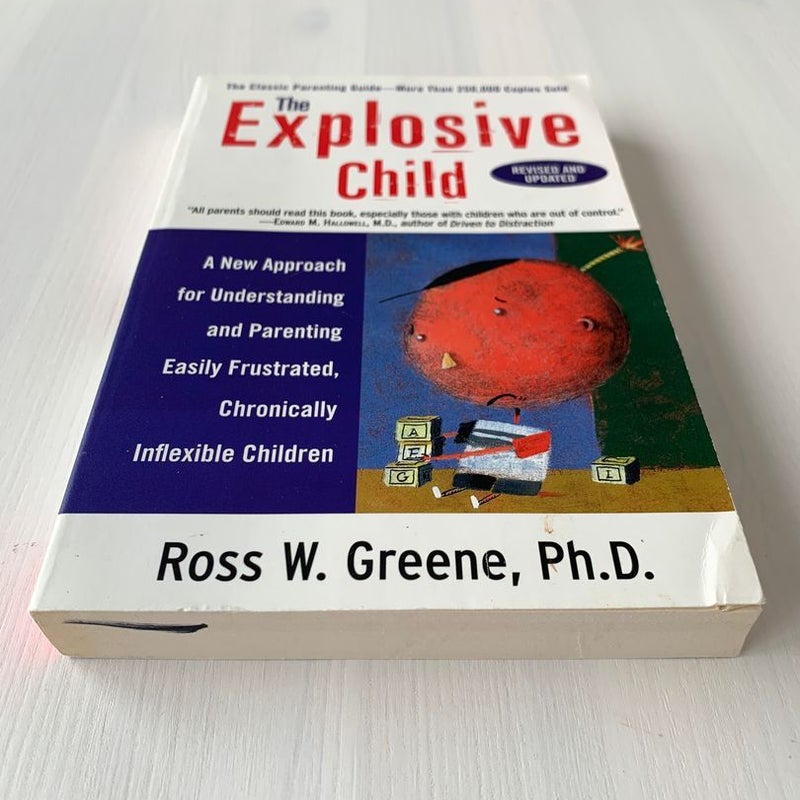 The Explosive Child [Fifth Edition] by Ross W. Greene, Paperback ...