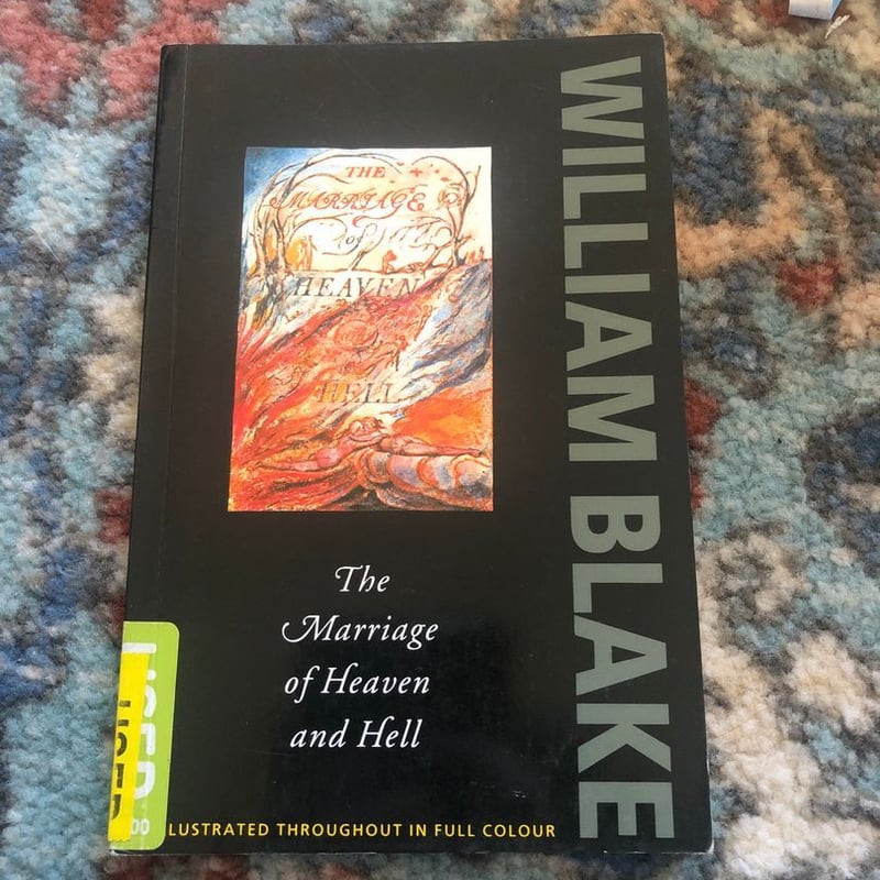 The Marriage of Heaven and Hell by William Blake; Geoffrey Keynes ...
