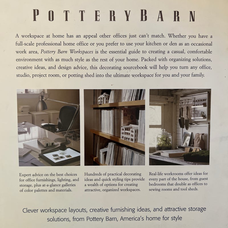 Workspaces by Pottery Barn Editors, Hardcover | Pangobooks