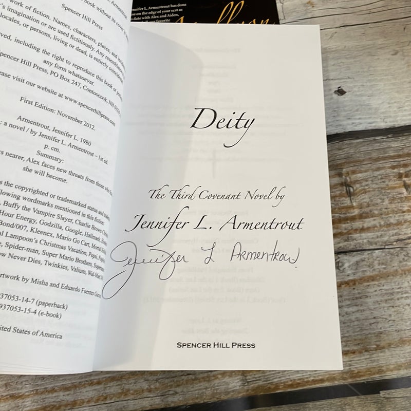 Deity by Jennifer L. Armentrout | Pangobooks